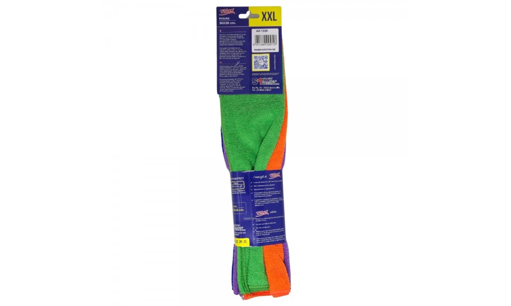 PANNI MICROFIBRE MULTITASKING 4 pz 36x38 PER TUTTI GLI USI